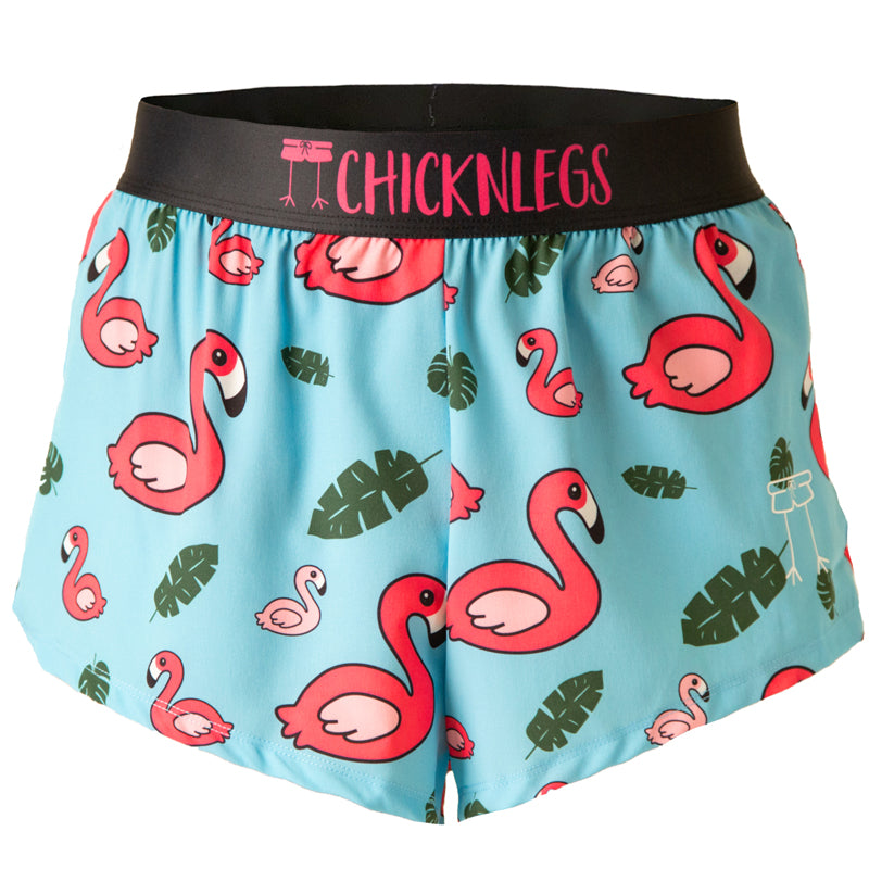 Men's Blue Flamingo 2" Split Shorts – ChicknLegs