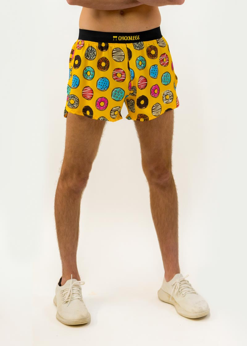 Men's Salty Donuts 4" Half Split Shorts – ChicknLegs