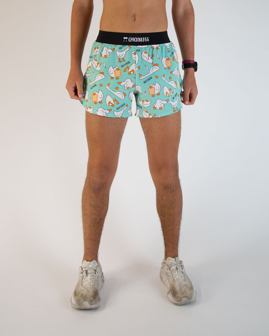 Men's Silly Goose 4" Half Split Shorts – ChicknLegs