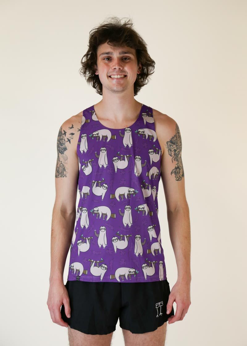 Men's Sloths Performance Singlet – ChicknLegs