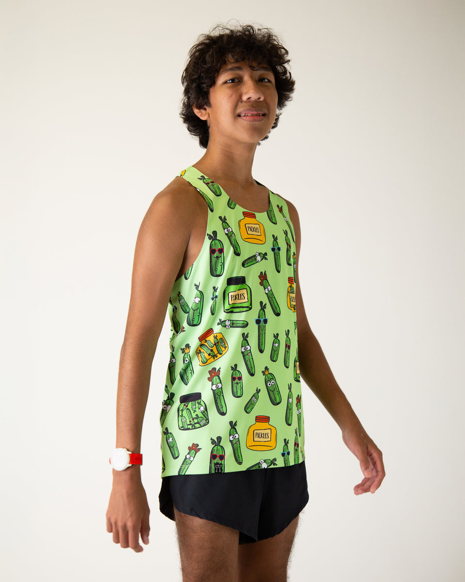 Men's Pickles Performance Singlet – ChicknLegs