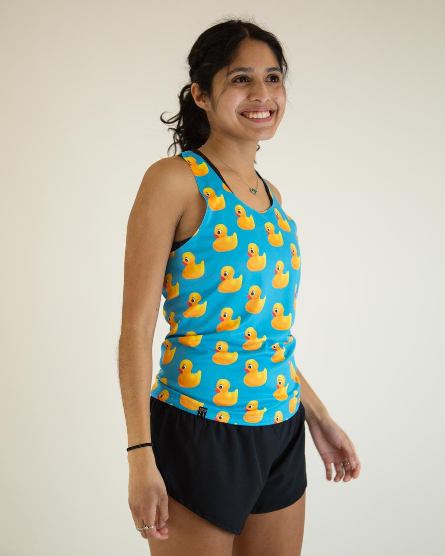 Women's Rubber Ducky Performance Singlet – ChicknLegs