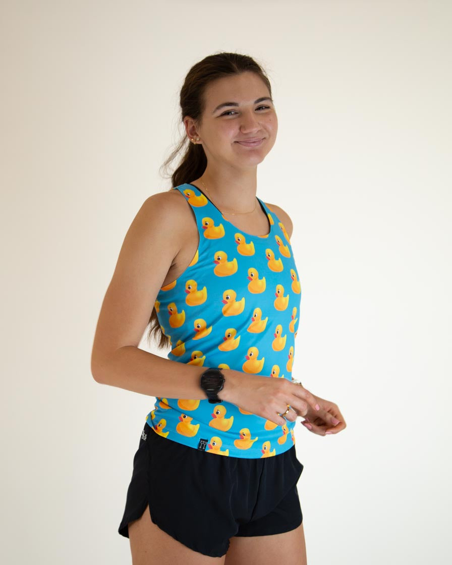 Women's Rubber Ducky Performance Singlet – ChicknLegs