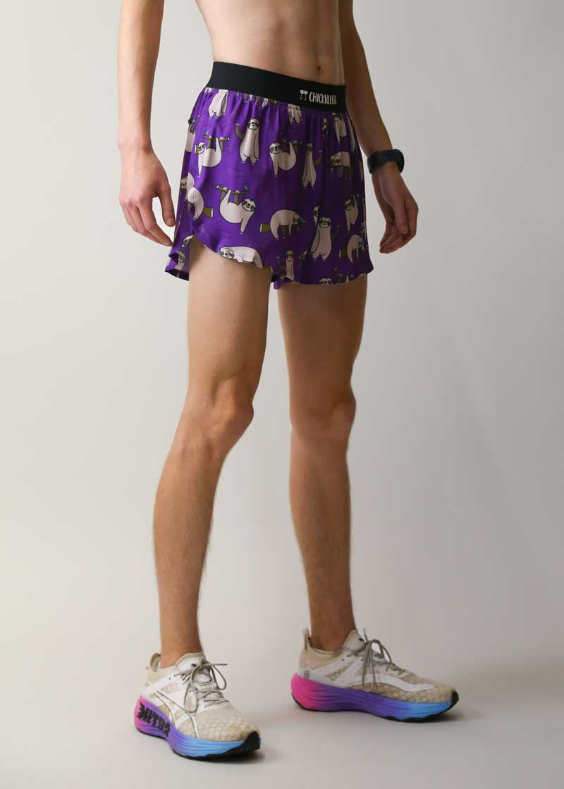 Men's Sloths 4" Half Split Shorts – ChicknLegs