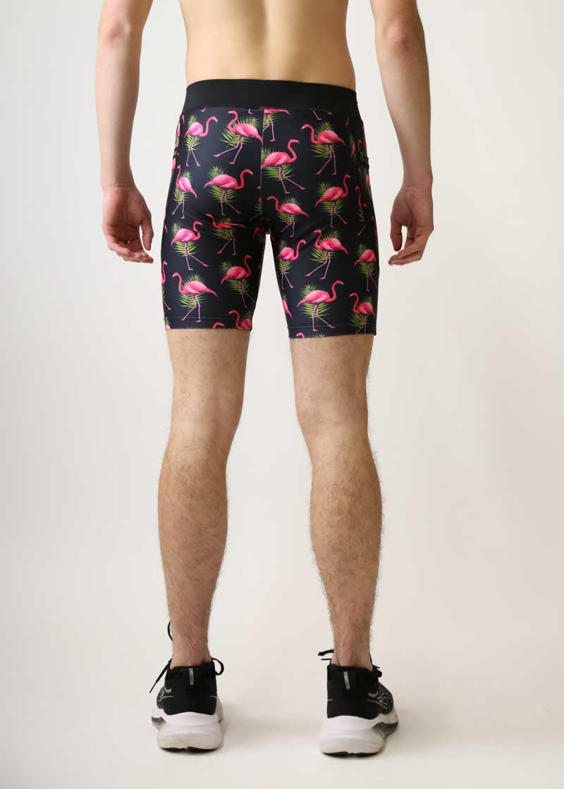 Men's Flamingo 8" Half Tights – ChicknLegs