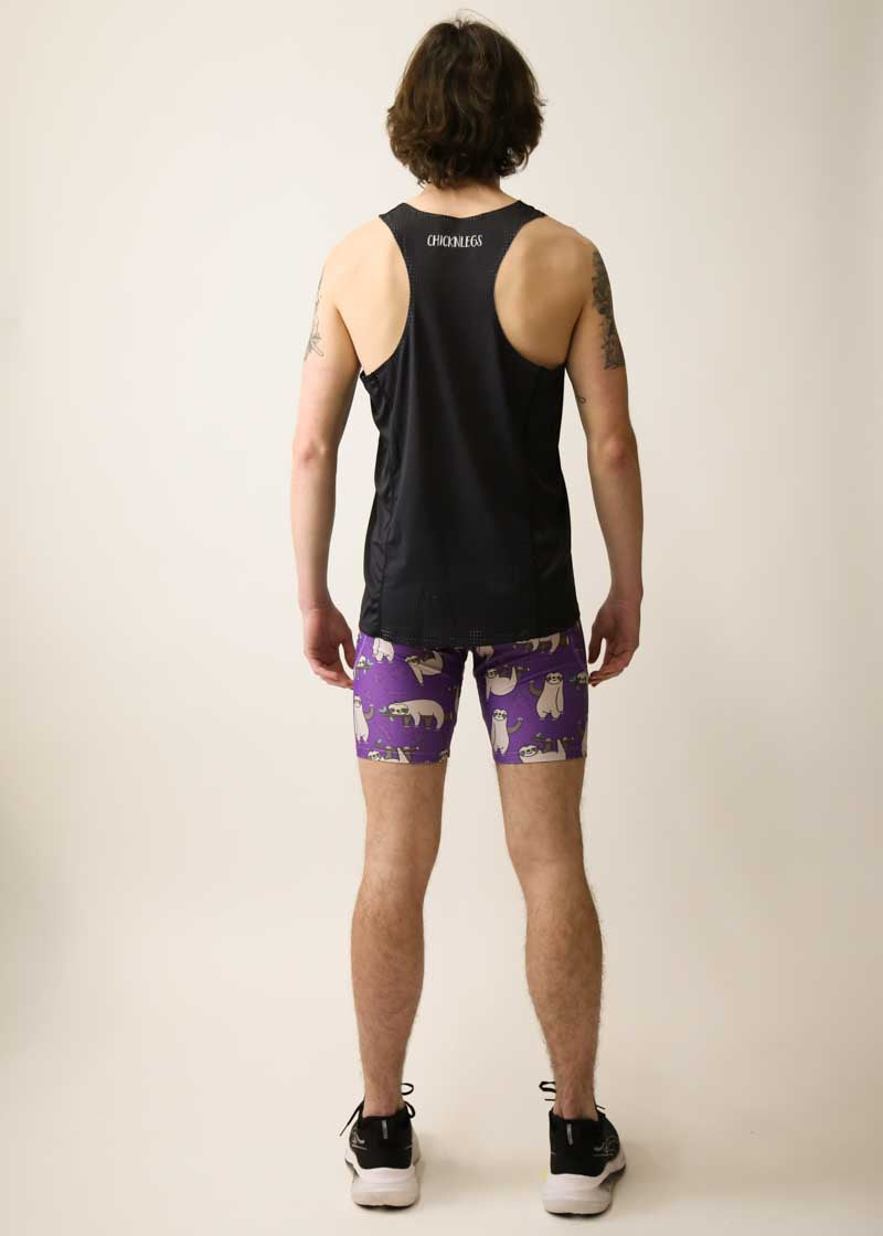 Men's Black Performance Singlet – ChicknLegs