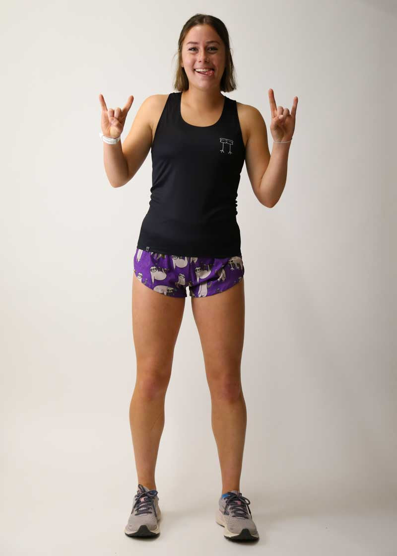 Women's Black Performance Singlet – ChicknLegs